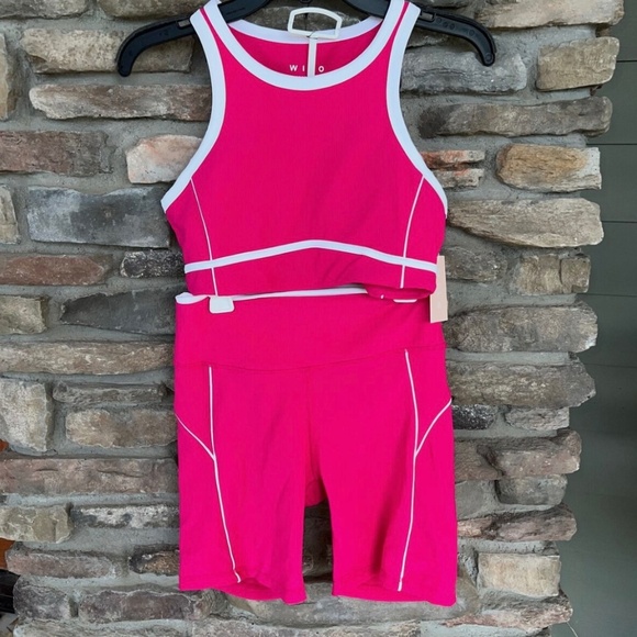 Wilo The Label | Other | Wilo Workout Pink Set | Poshmark